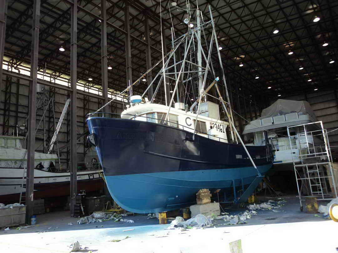 Steel Trawler Longline Troller