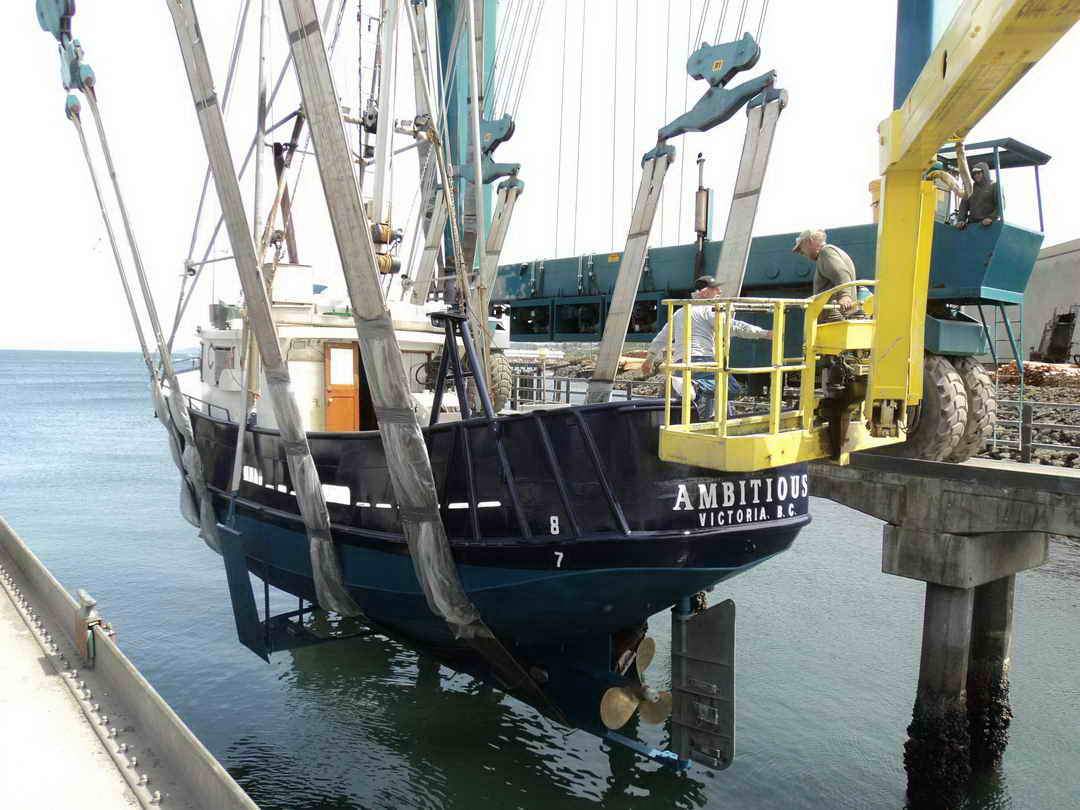 Steel Trawler Longline Troller
