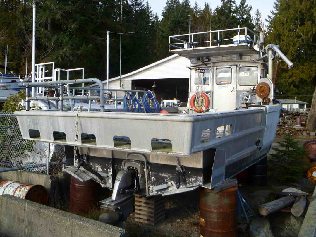 Northwest Aluminum Craft Crab Prawn Boat