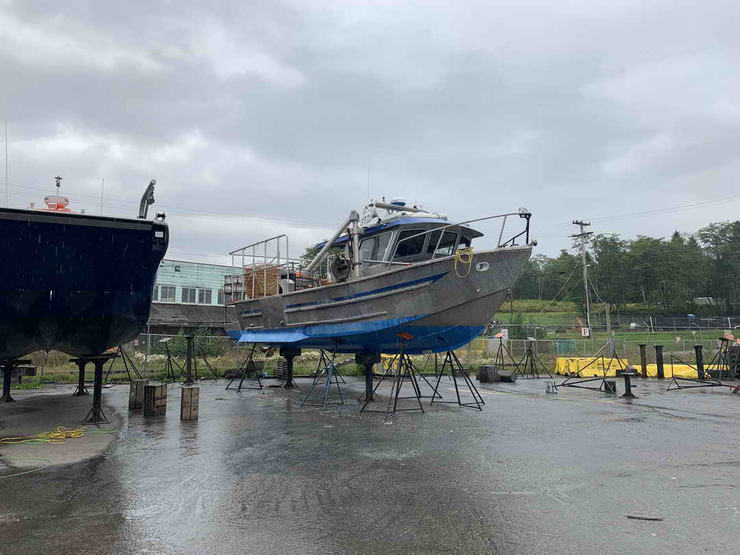 Aluminum Crab Shrimp Boat