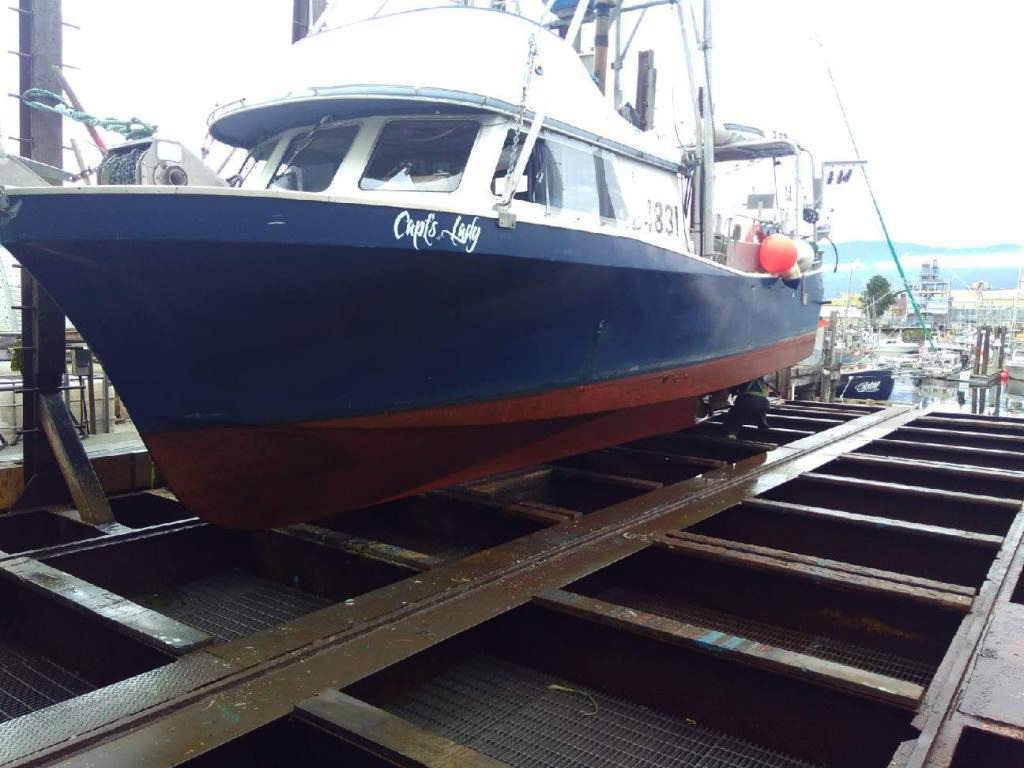 Troller Gillnetter Prawn Boat