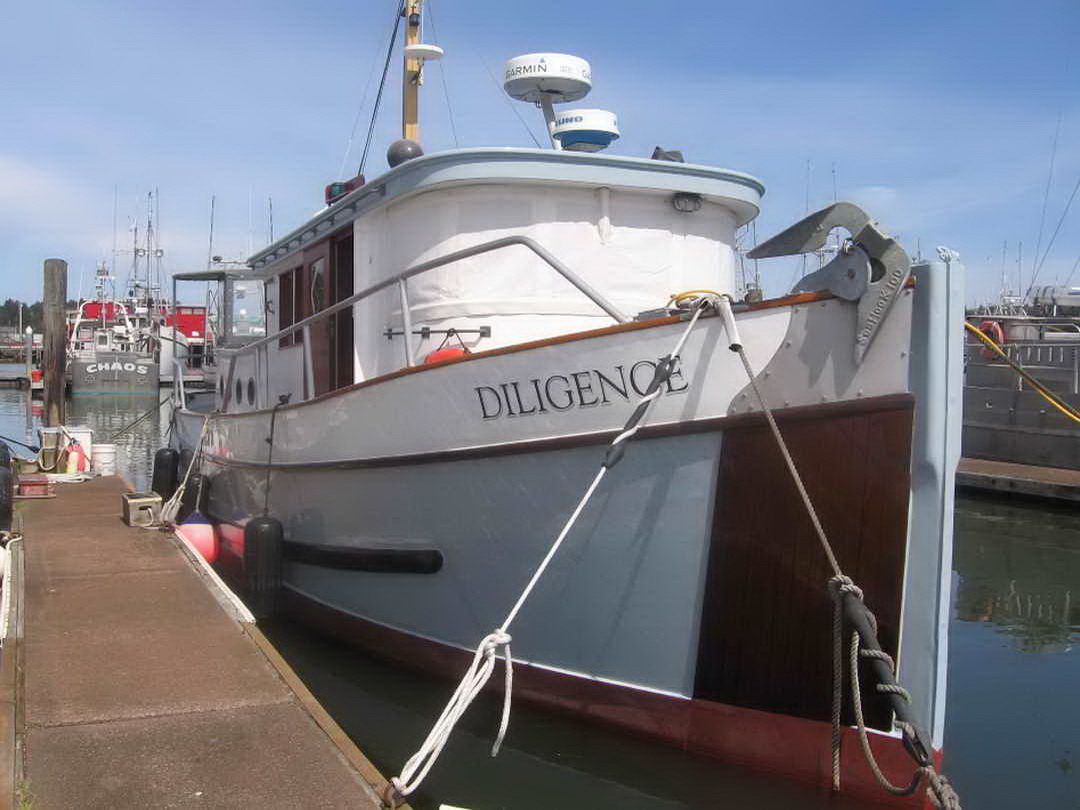 Wooden Trawler Yacht Keyboard