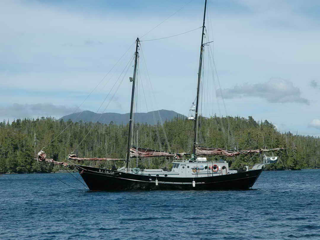 Steel Gaff Rigged Schooner