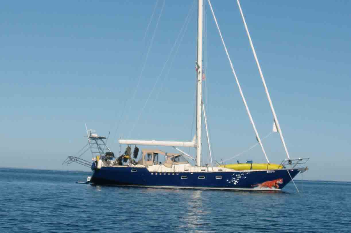 Custom Steel Sailboat